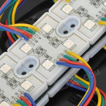 Modul 4 leduri RGB 1W