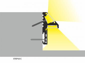 Profil LED trepte 2m